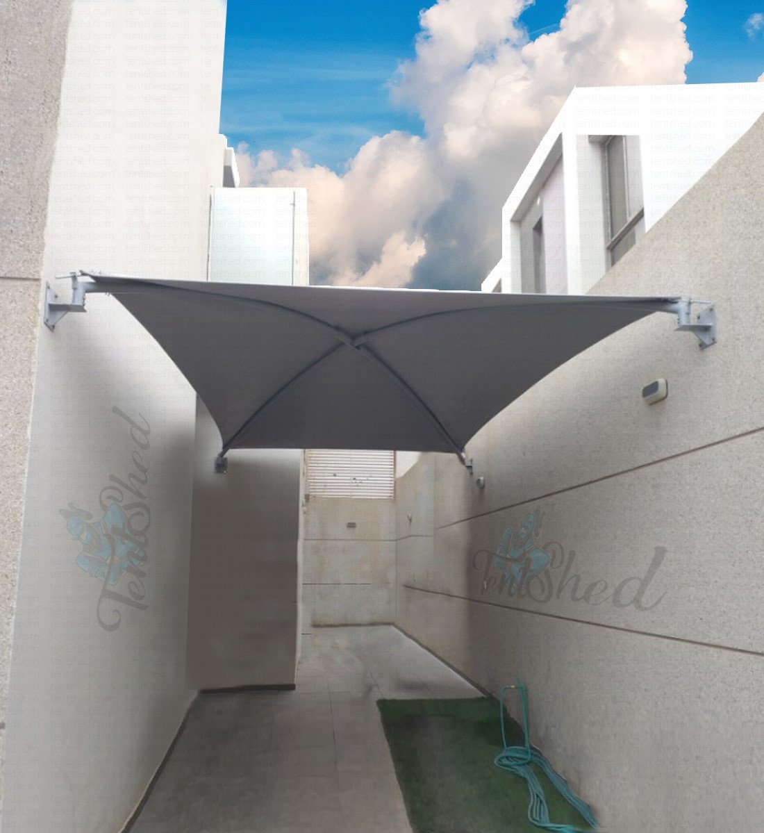 Pyramid Arch Design Parking Shades - car parking shade suppliers in ...